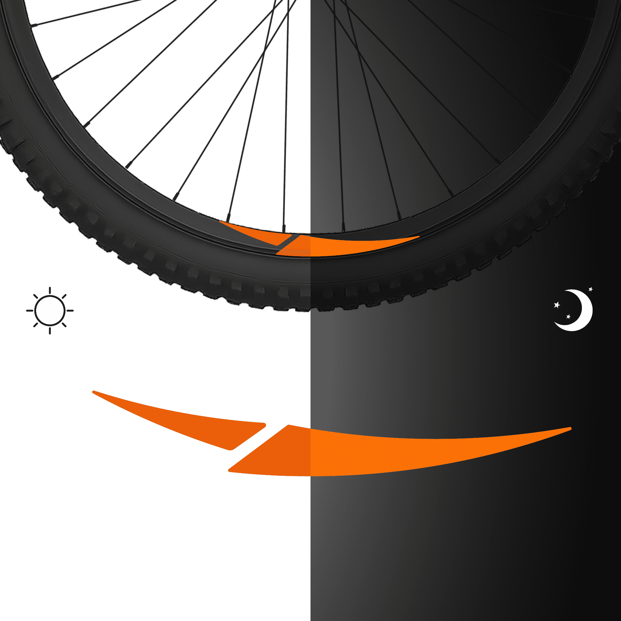 Reflective Rim Stickers – High-Visibility Wheel Decals | Made in ...