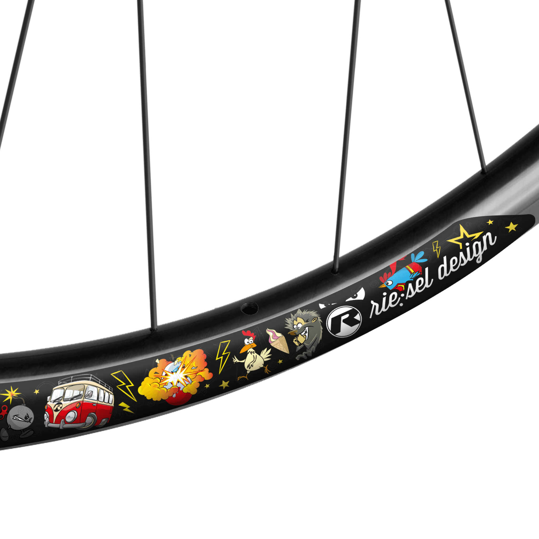 rie:sel design rim Kids stickerbomb | rie:sel design
