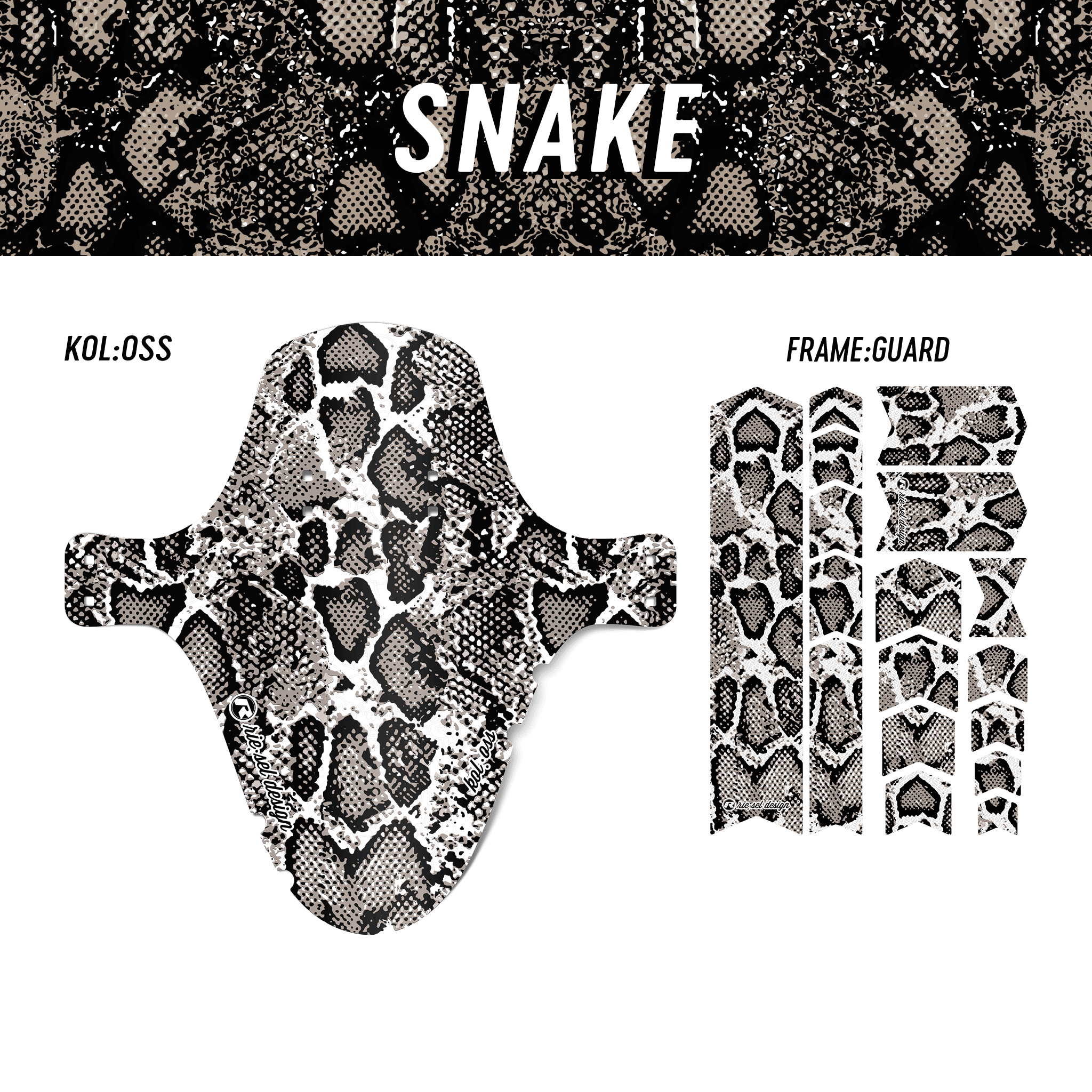Bundle basic snake | rie:sel design