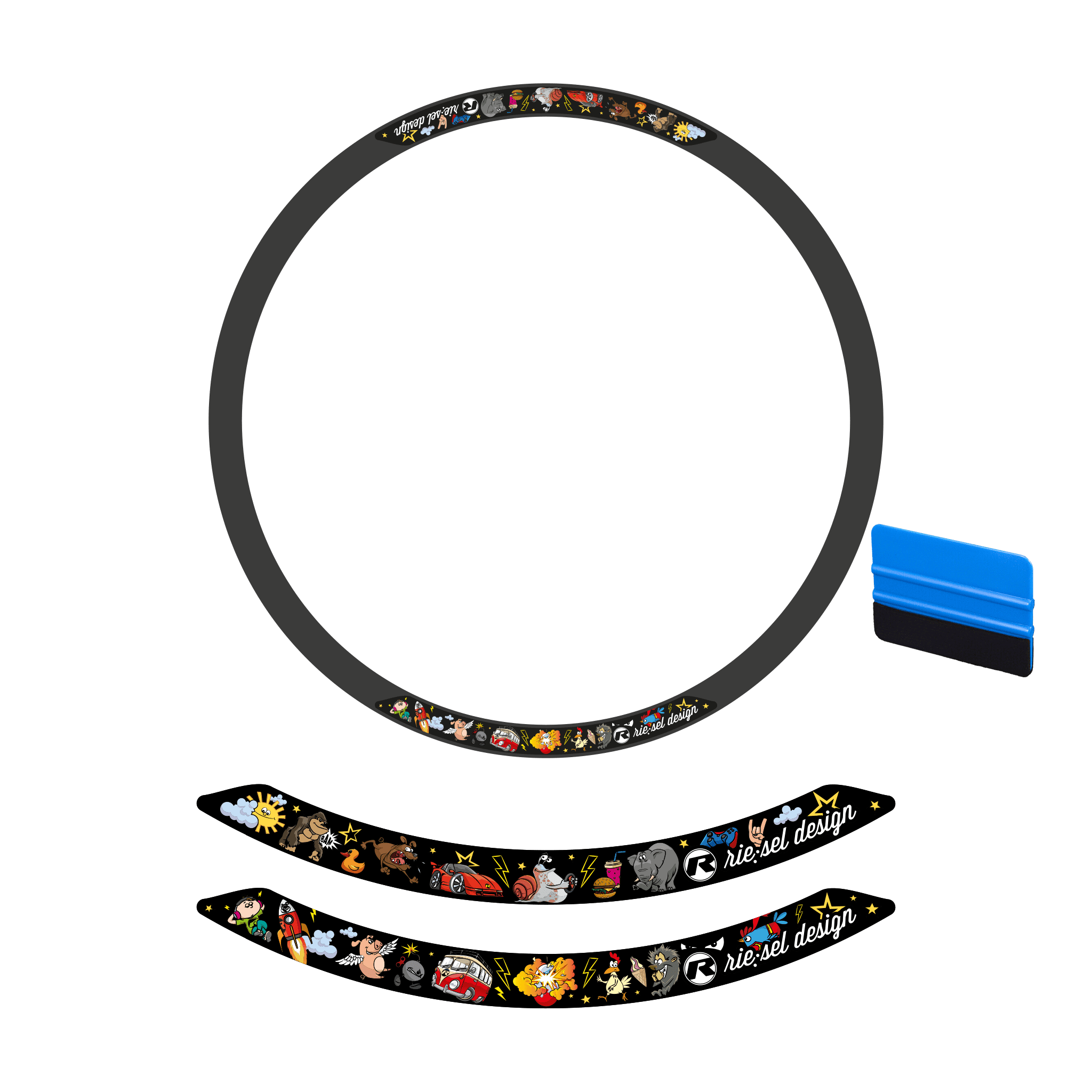 rie:sel design rim Kids stickerbomb | rie:sel design